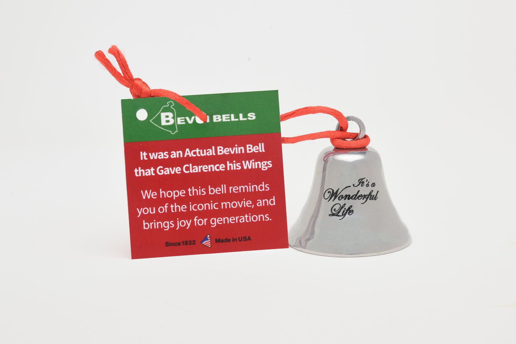 It’s A Wonderful Life Ornament In Box – Bevin Bells