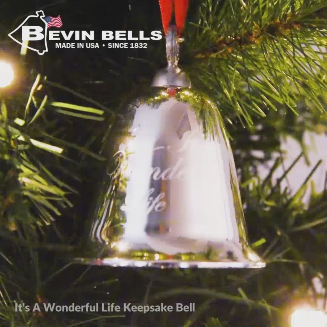 It’s A Wonderful Life Keepsake Bell – Bevin Bells